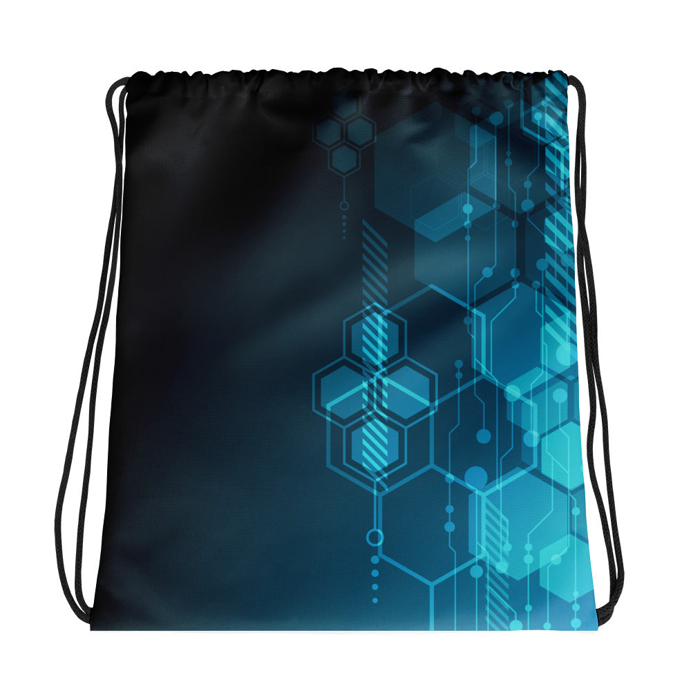 Hexagonal Movement Drawstring bag – Hexagon HGN